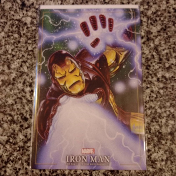 Marvel | Art | Iron Man 3 Joe Jusko Marvel Masterpiece Variant Cover ...